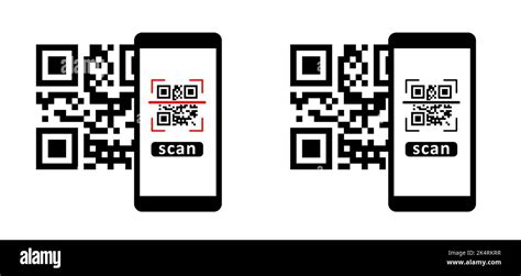 Scan Me Qr Code Scanning Icon Mobile Phone Qr Code Payment E Wallet