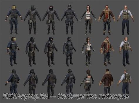 Cso Pack моделей игроков для Cs 1 6