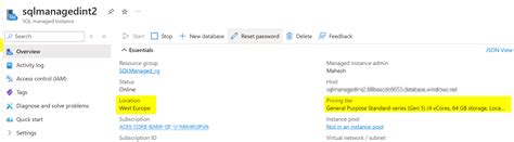 Deployment Of Azure Sql Managed Instance Stuck In Step 3 New Instance