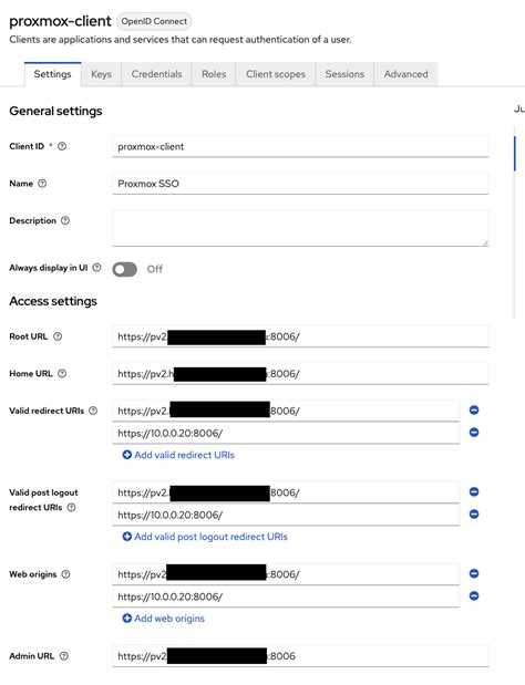 500 Error When Trying To Use Keycloak Rproxmox