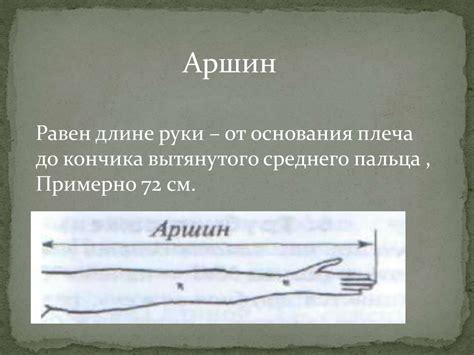 Старинные меры длины презентация онлайн