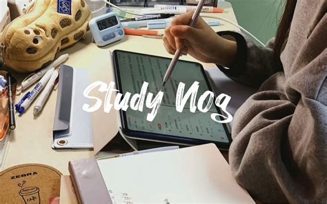 Study Vlog 居家沉浸式刷题高效复习卷啊 星期日不上发条 星期日不上发条 哔哩哔哩视频