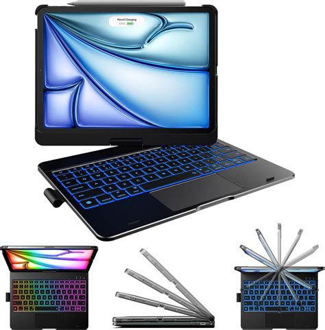 Typecase Touch Keyboard Case For Ipad Air 11 Inch M3 2025 M2 2024 And Ipad Pro 11 4th 3rd 2nd
