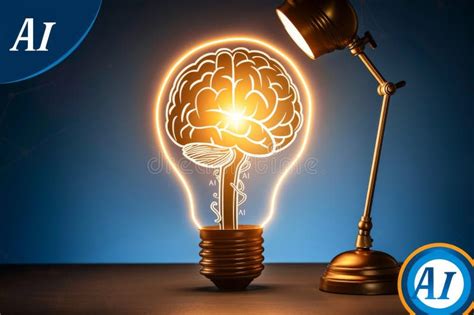 Ai Brain With Glowing Circuits And Neural Connections High Tech