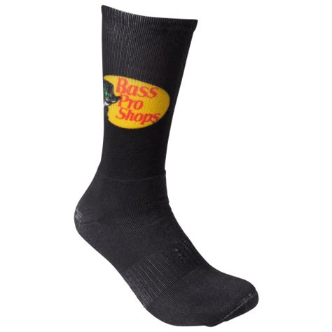 Bass Pro Shops Logo Crew Socks For Men Bass Pro Shops