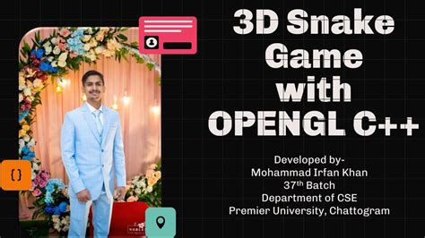 D Snake Game Computer Graphics Cg Opengl C Mohammad Irfan