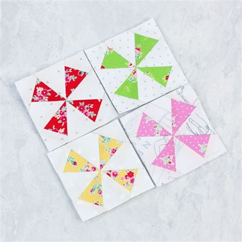 Windmill Quilt Block A Spoonful Of Sugar