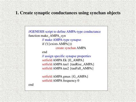 Ppt Simulating In Vivo Like Synaptic Input Patterns In