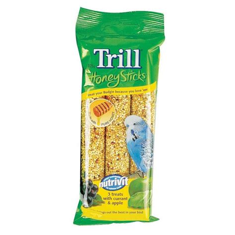 Buy Trill Honeystick For Budgies With Current And Apple 105gm Mydeal