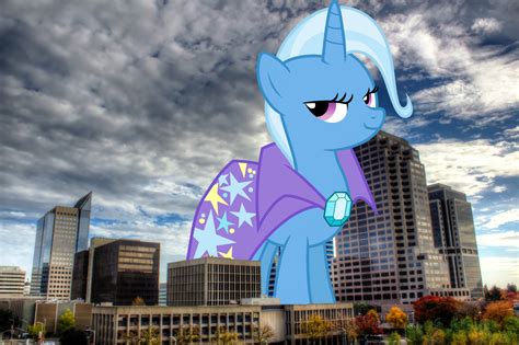 2831980 Safe Artist Jeatz Axl Artist Thegiantponyfan Trixie Pony