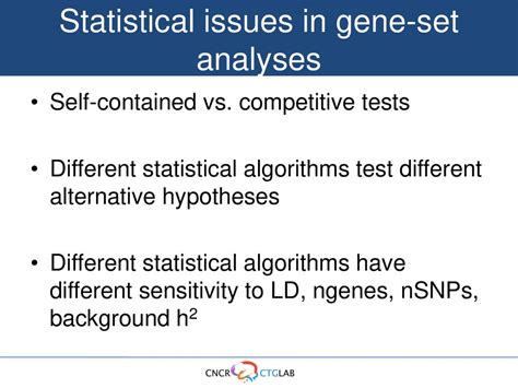Gene Set Analysis Danielle Posthuma And Christiaan De Leeuw Ppt Download