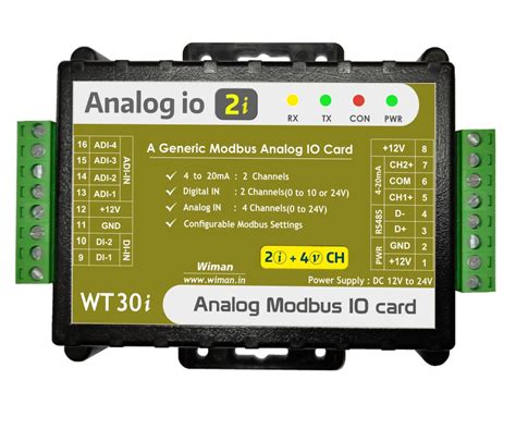 2ch Analog Modbus Io Card At ₹ 3500 एनालॉग आईओ मॉड्यूल In Chennai