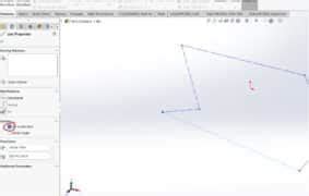 Fixing The Sketch Has No Contour Geometry Solidworks Issue ReviewPlan