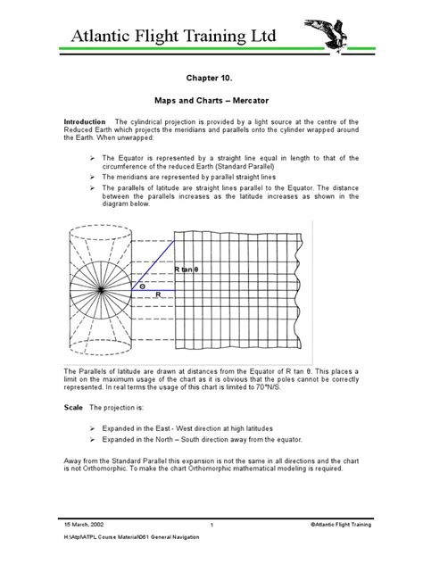 Chapter 10 Maps And Charts Mercator Pdf