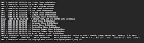 Habilitar Error Log En Codeigniter 3 Parzibyte