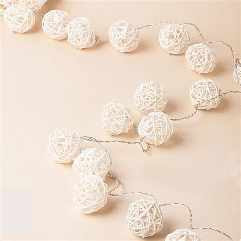 Illuminate In Style Best Selling Rattan Ball String Lights