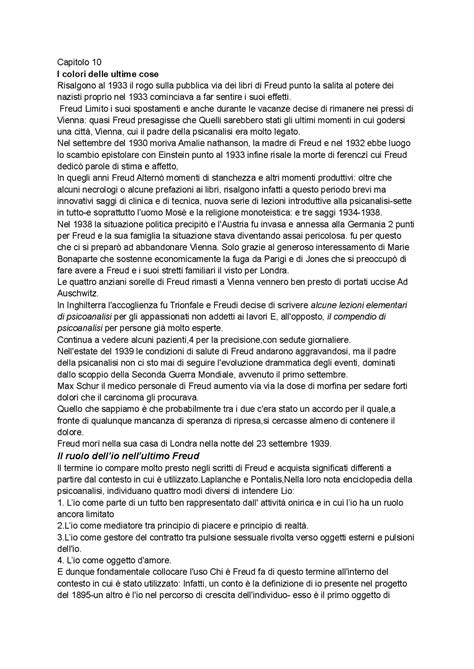 Capitolo 10 Riassunto Di Psicologia Dinamica Docsity