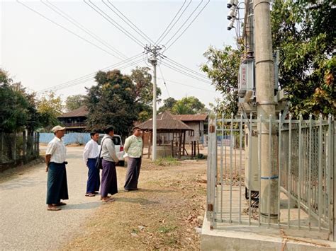 မိုးမောက်မြို့နယ်အတွင်းရှိ ကျေးရွာများ လျှပ်စစ်မီးလင်းရေးနှင့် ဓာတ်အားလိုင်း အပြည့်အဝ သုံးစ