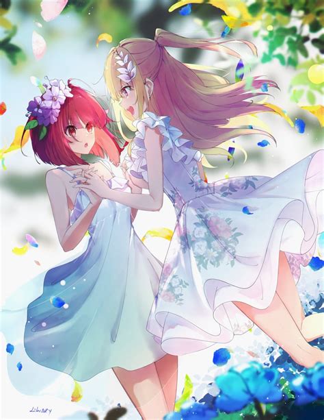 Arima Kana And Hoshino Ruby Oshi No Ko Drawn By Lilac Danbooru