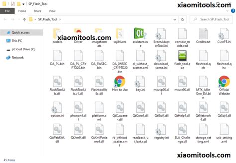 SP Flash Tool Xiaomi Tools