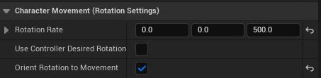 Character S Camera Controls And Movement Settings Engineloop Tick