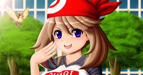 Pokemon May May With Large Breasts Mayhana Pixiv