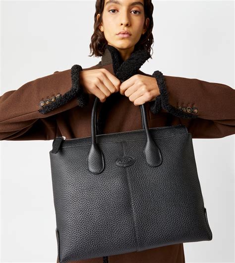 Woman Brown Tods Di Bag In Leather Mini 55 Off