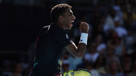 Australian Open 2023 Auger Aliassime Laughs Off Netflix Curse At