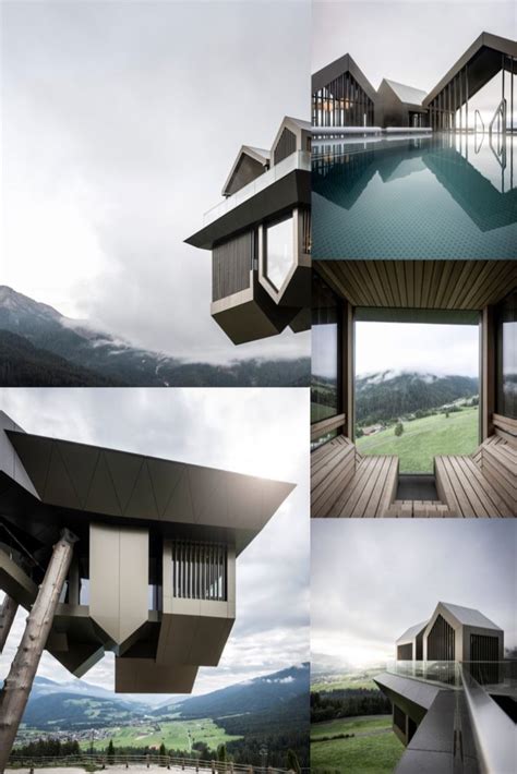 Hub Of Huts The Village Upside Down In Olang South Tyrol Italy By