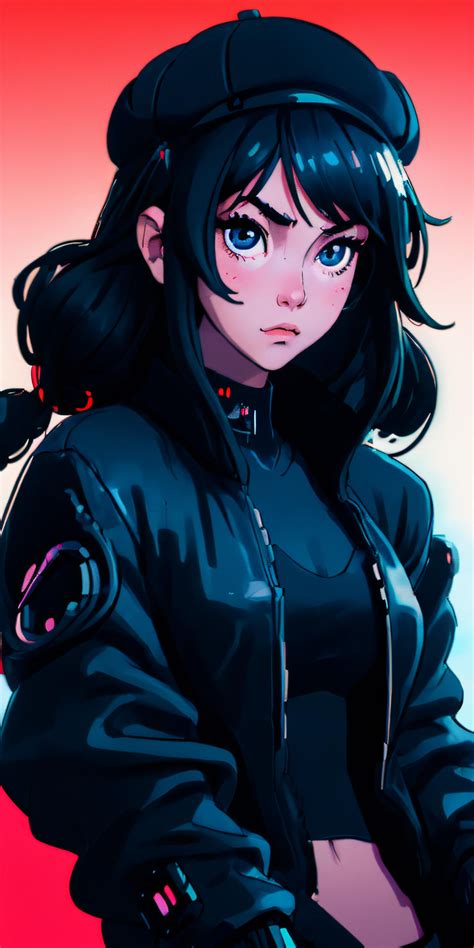 Bouncingmind Waifus Cute Cyberpunk 00011 By Bouncingmind On Deviantart