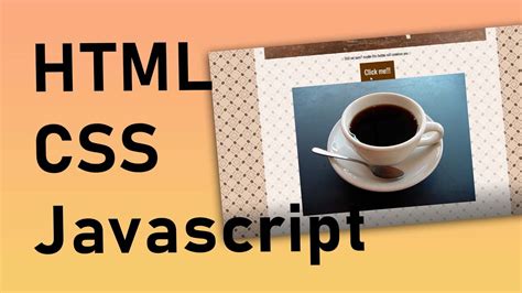 nettside med bruk av html css og javascript youtube