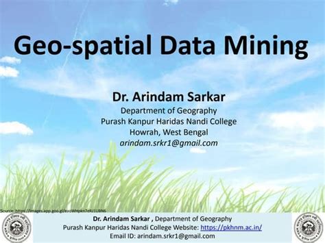 Gis Data Analysis Pptx Geography Science