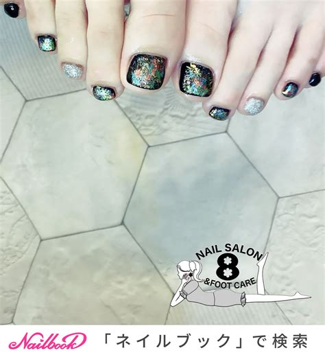 夏オールシーズンフットラメニュアンス Nail8~ネイルエイトのネイルデザイン No8874211 ｜ネイルブック