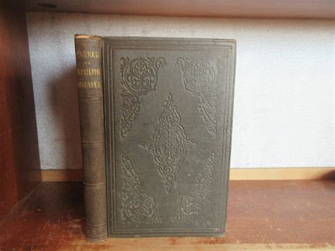 Old Treatment Of Venereal Diseases Book 1854 Syphilis Gonorrhea Skin Sex Antique Antique