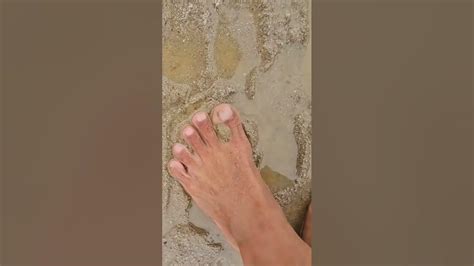 비오는날 물 고인 운동장 최고의 맨발걷기 장소 Youtube