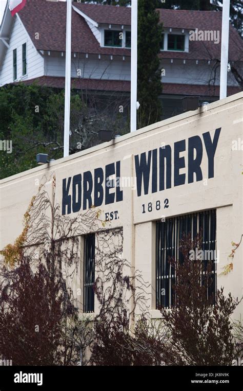 Usa California Northern California Russian River Wine Country Korbel Korbel Champagne