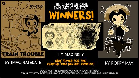 THE BENDY FAN ART CONTEST WINNERS ARE On Game Jolt