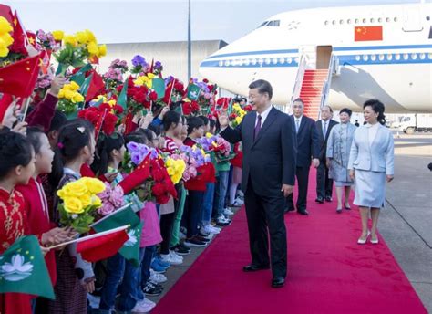 高清大图｜习主席，澳门欢迎您！