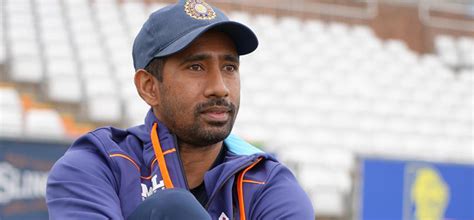 Wriddhiman Saha To Not Give Bcci Name Of Journalist Who Threatened Him