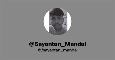 Sayantanmandal Instagram Linktree