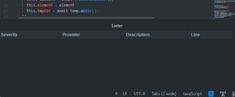 Linter Takes Over Focus When Dock Opened · Issue 582 · Steelbrain