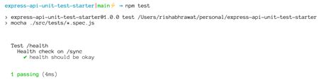 Unit Testing Essentials For Express Api A Step By Step Guide