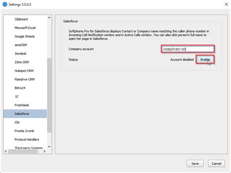 Softphonepro Salesforce Integration