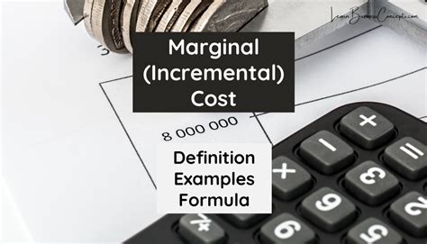 Incremental Cost Explanation Examples Formula