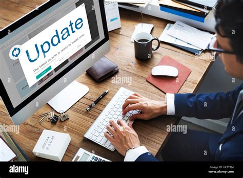 Update Window Popup Alert Concept Stock Photo Alamy