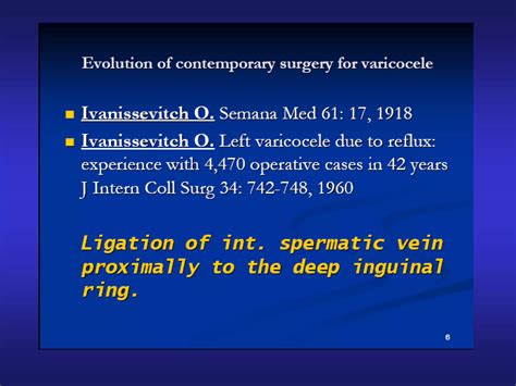 Varicocele Ppt