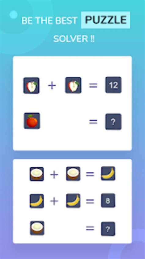 Math Games Brain Puzzles для Android — Скачать