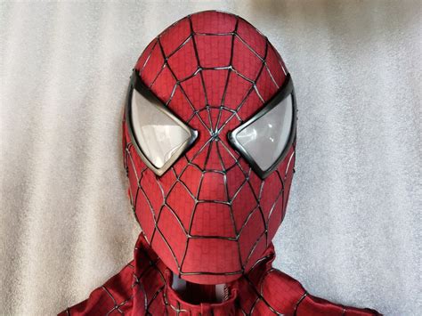 Spiderman Costume Cosplay Sam Raimi Spider Man Suit Adults Etsy