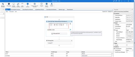 unable to click on text using ocr help uipath community forum