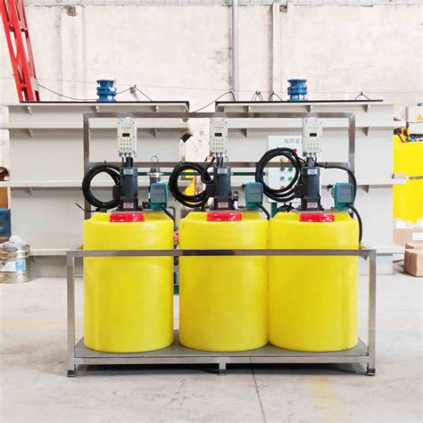 成都心至环保设备有限公司加药装置pam干粉投加装置粉体制备投加装置搅拌机计量泵加药桶在线仪表